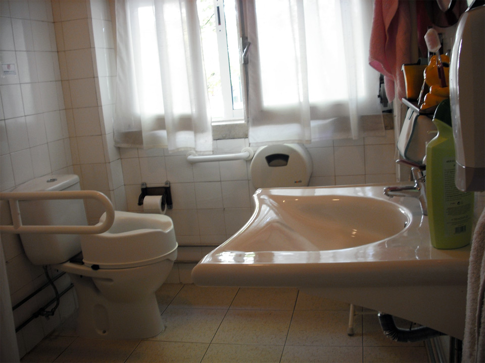 Instalações do Lar da 3ª idade em Lisboa